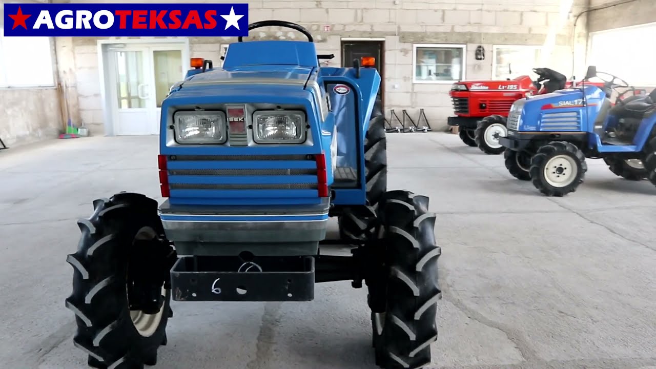 PARDUODAMAS JAPONIŠKAS MINI TRAKTORIUS | AGROTEKSAS.LT - YouTube