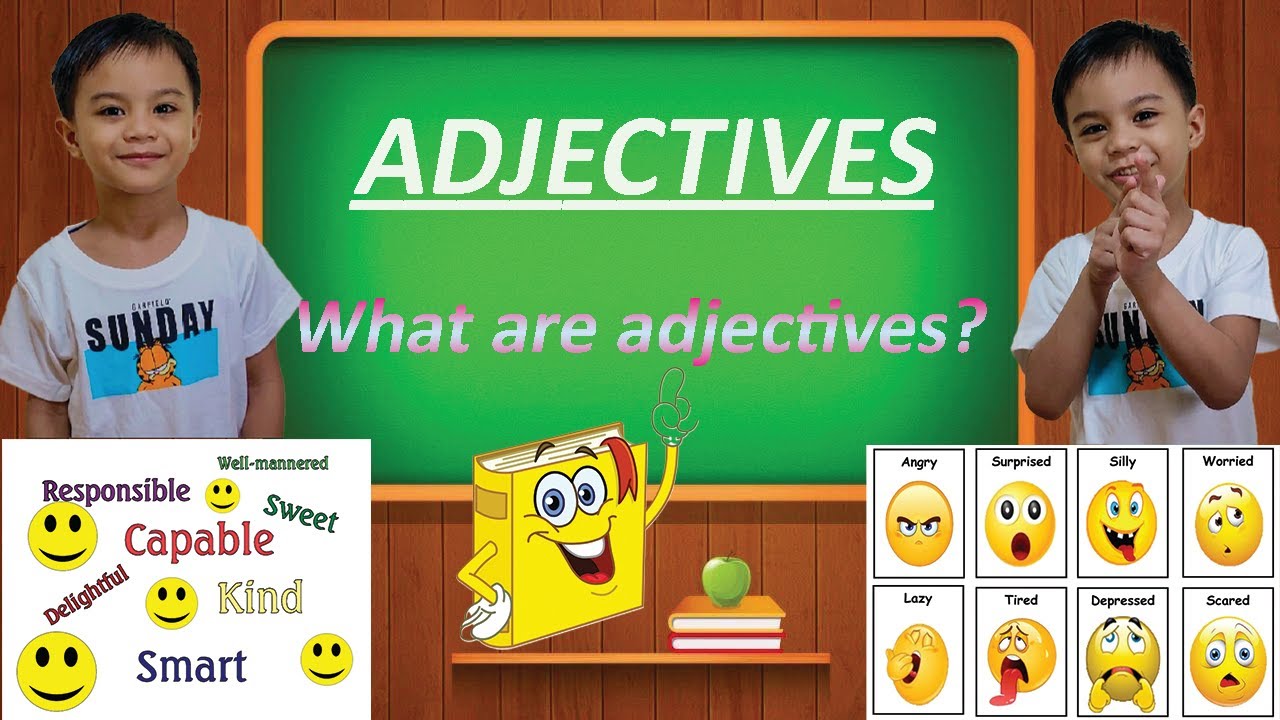 ADJECTIVES FOR KIDS || WHAT ARE ADJECTIVES? || Learn Adjectives with a ...