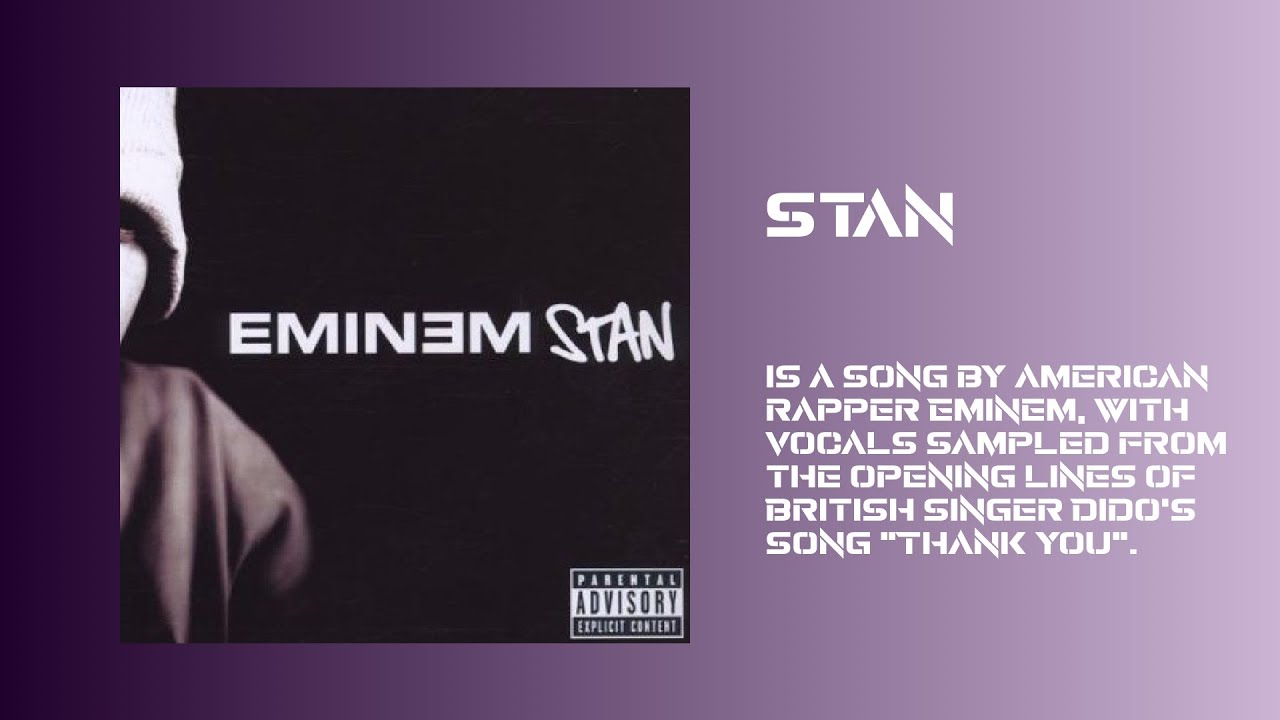 Eminem ft Dido Stan 4K - YouTube