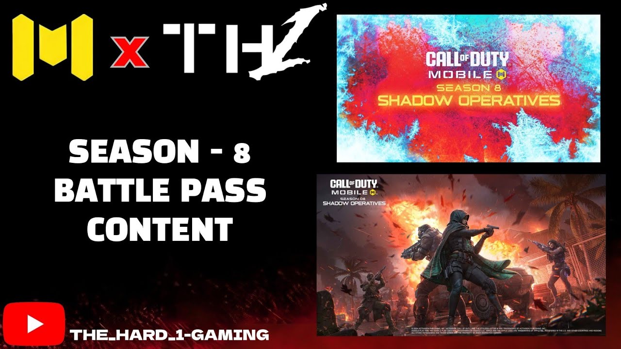 NEW SEASON 8 BATTLE PASS 2024 | PREVIEW | CODM | TH1 #callofdutymobile ...