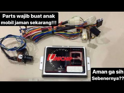 PARTS PALING AJIB BUAT ANAK MOBIL!!! review dastek unichip Q+ kelebihan ...