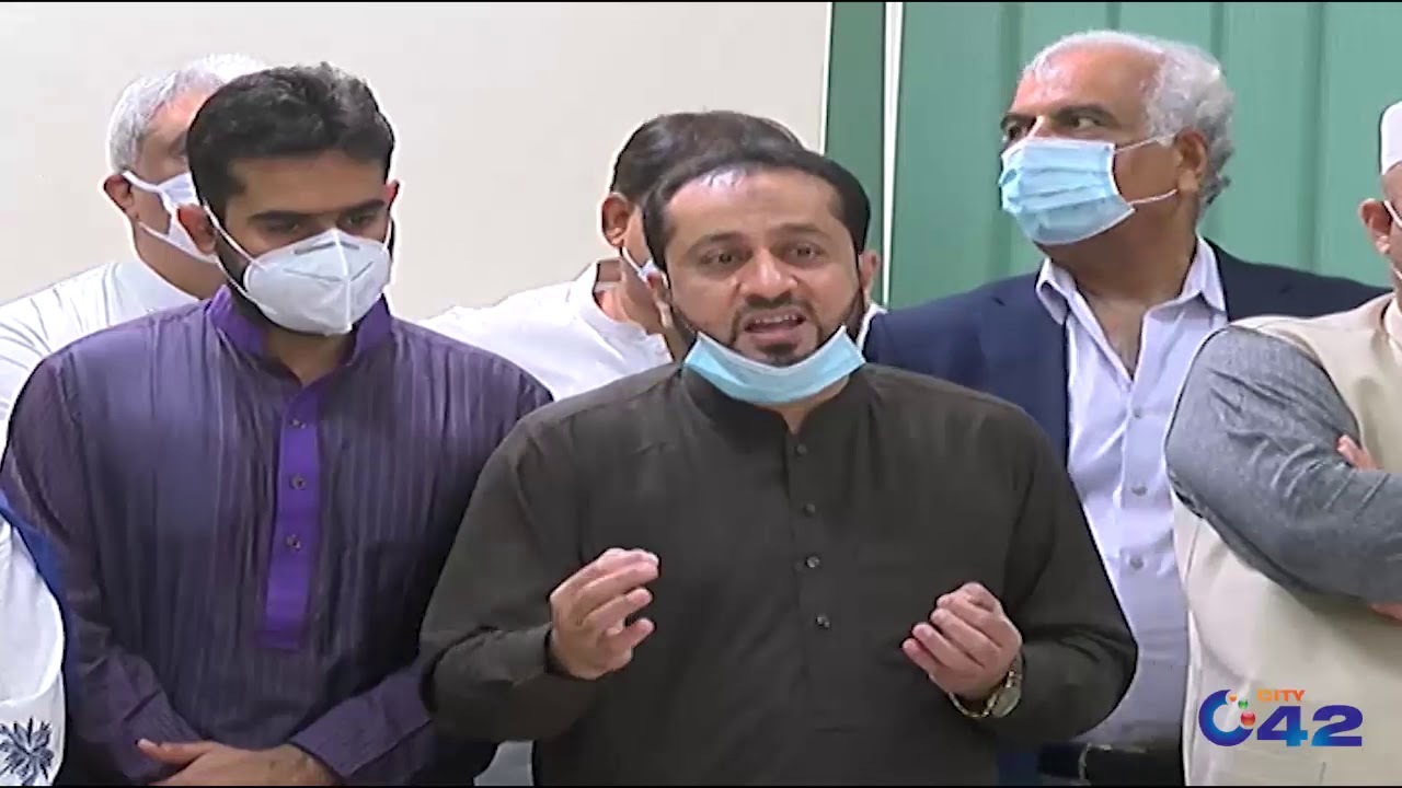 Khawaja Imran Nazir Media Talk With Lahore Traders | 18 May 2020 - YouTube