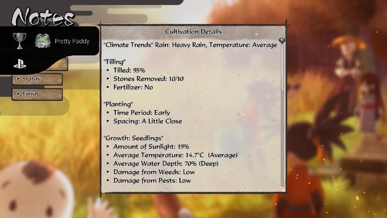 Pretty Paddy Trophy - Sakuna: Of Rice and Ruin - YouTube