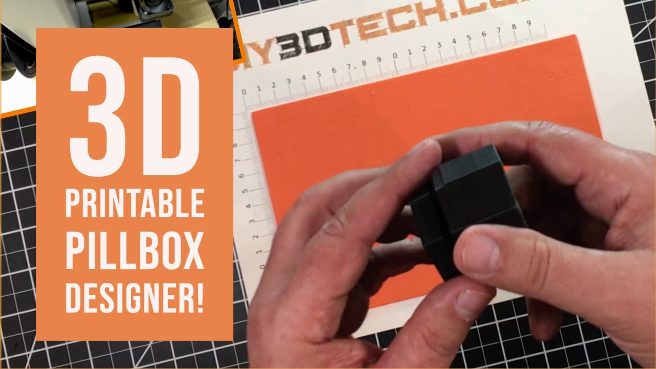 Design Talk - Pill Box Designer! - YouTube