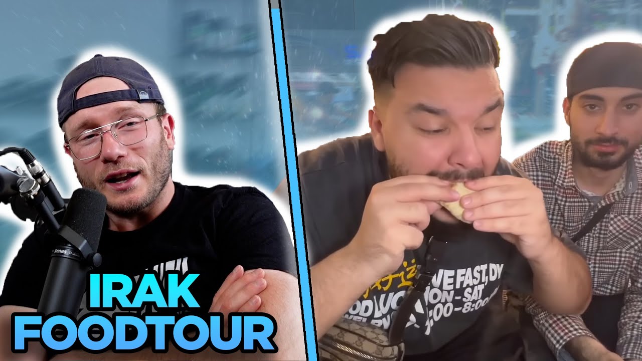 ER ISST LAMMHODEN😂🤢@CanBroke macht IRAK Foodtour 😳 | Holle reagiert ...