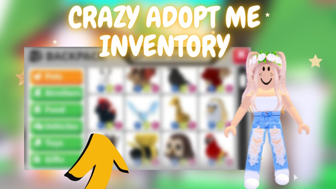 CRAZY ADOPT ME INVENTORY TOUR!!!! - MandyPlayz - YouTube