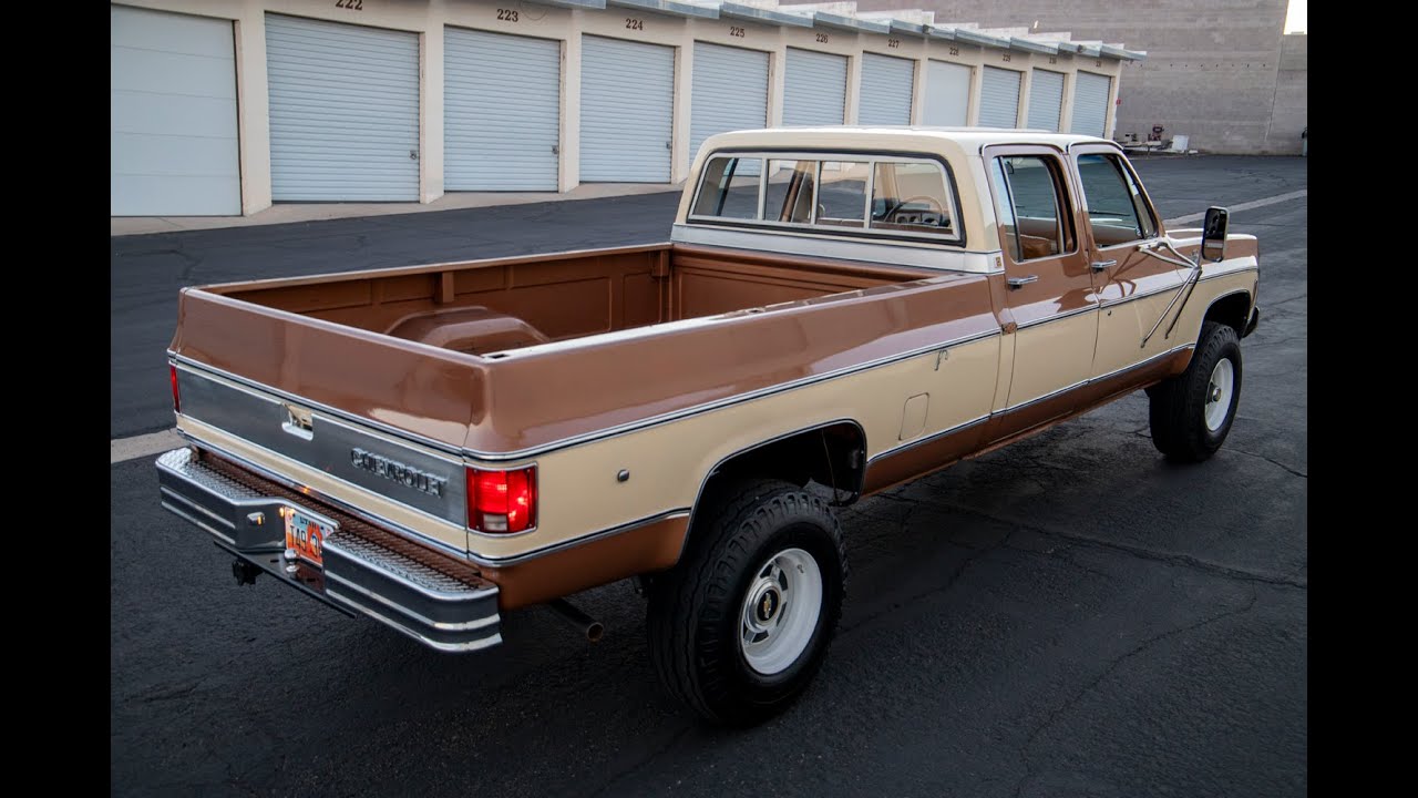 1980 Chevrolet Silverado Crew Cab K30 4x4 4spd 56k Original Miles ...