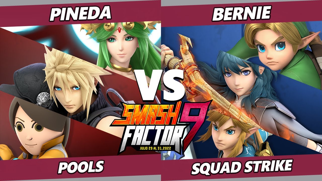 Smash Factor 9 - Pineda Vs. Bernie - SSBU Ultimate Tournament - YouTube