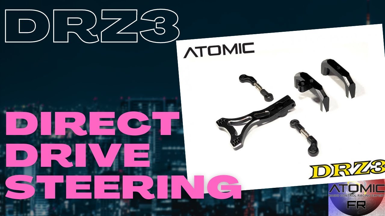 DRZ3 Direct Drive Steering Crank Conversion kit - YouTube