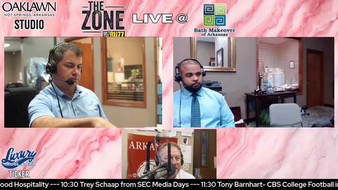 The Zone with Justin Acri and DJ Williams is LIVE from Bath Makeover of ...