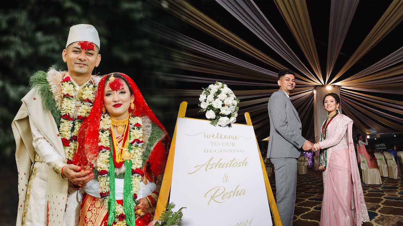 Ashutosh WEDS Resha || Wedding Highlight Video - YouTube