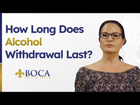 How Long Does Alcohol Withdrawal Usually Last