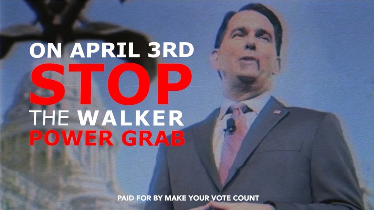 Stop the Walker power grab! - YouTube