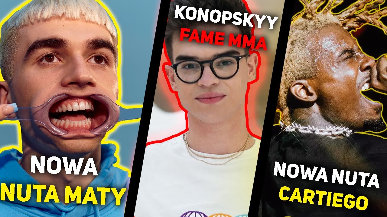 Konopskyy wygrał walkę na FAME MMA! (Mata, Konopskyy, Playboi Carti ...