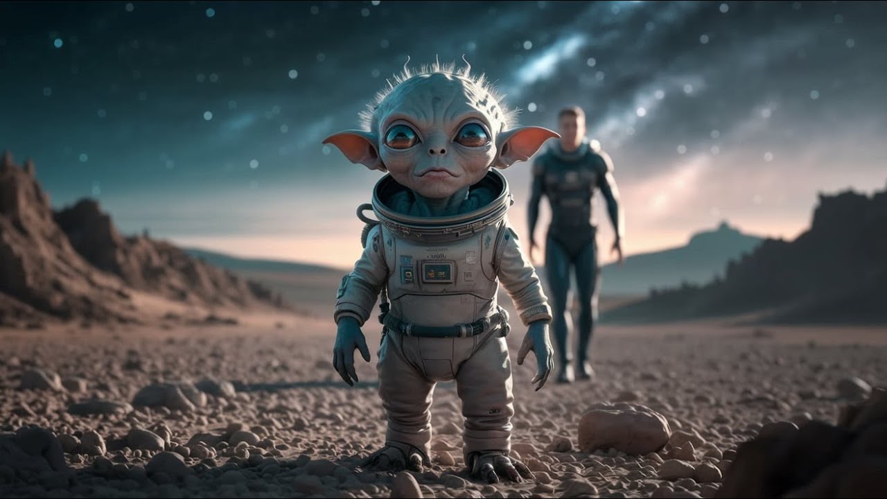 The Lost Alien Child: Stranded on Earth, a young alien forms an ...