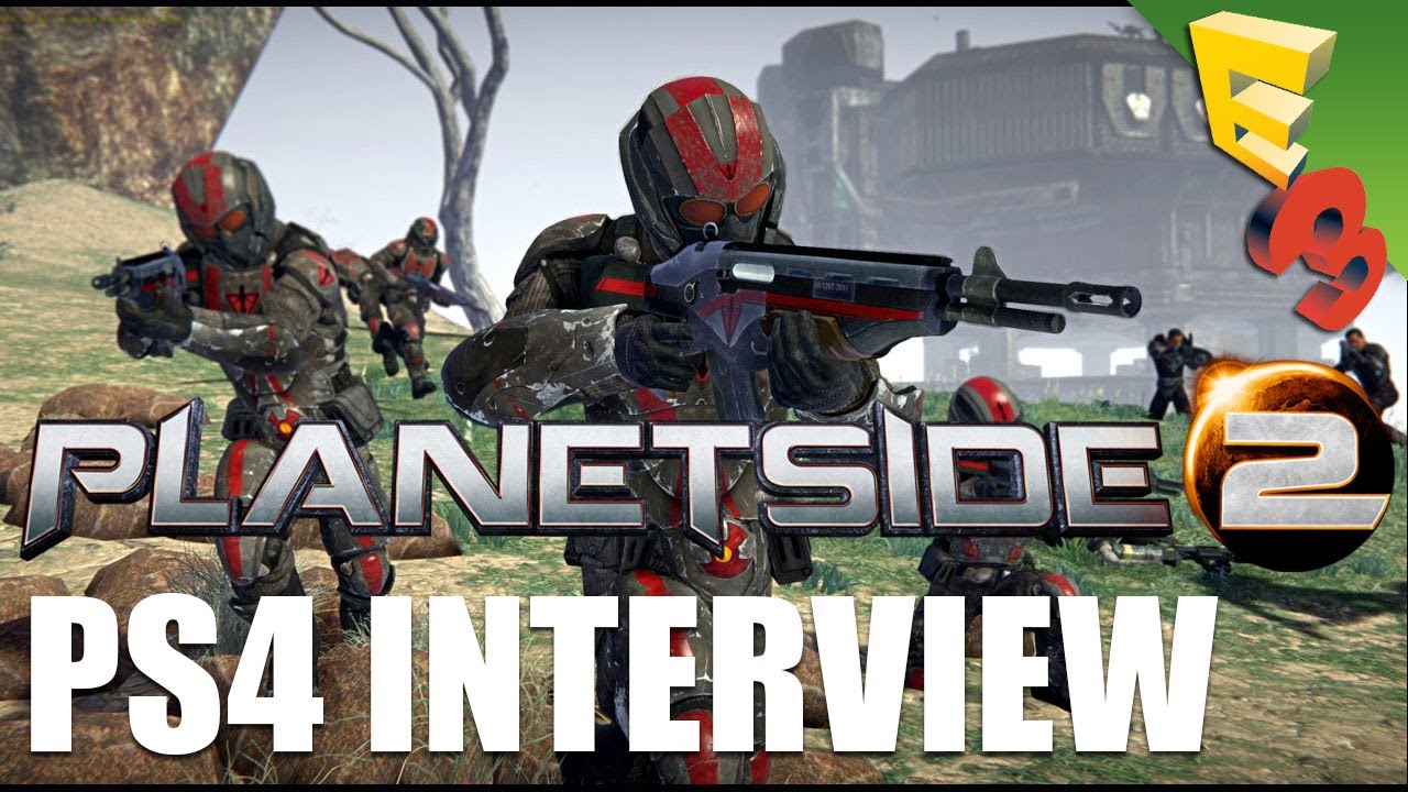PlanetSide 2 for PS4 Gameplay and Interview! See the Improved Free to ...