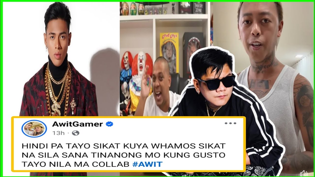 Awitgamer, nagsalita na patungkol sa viral video ng kuya whamos nya ...