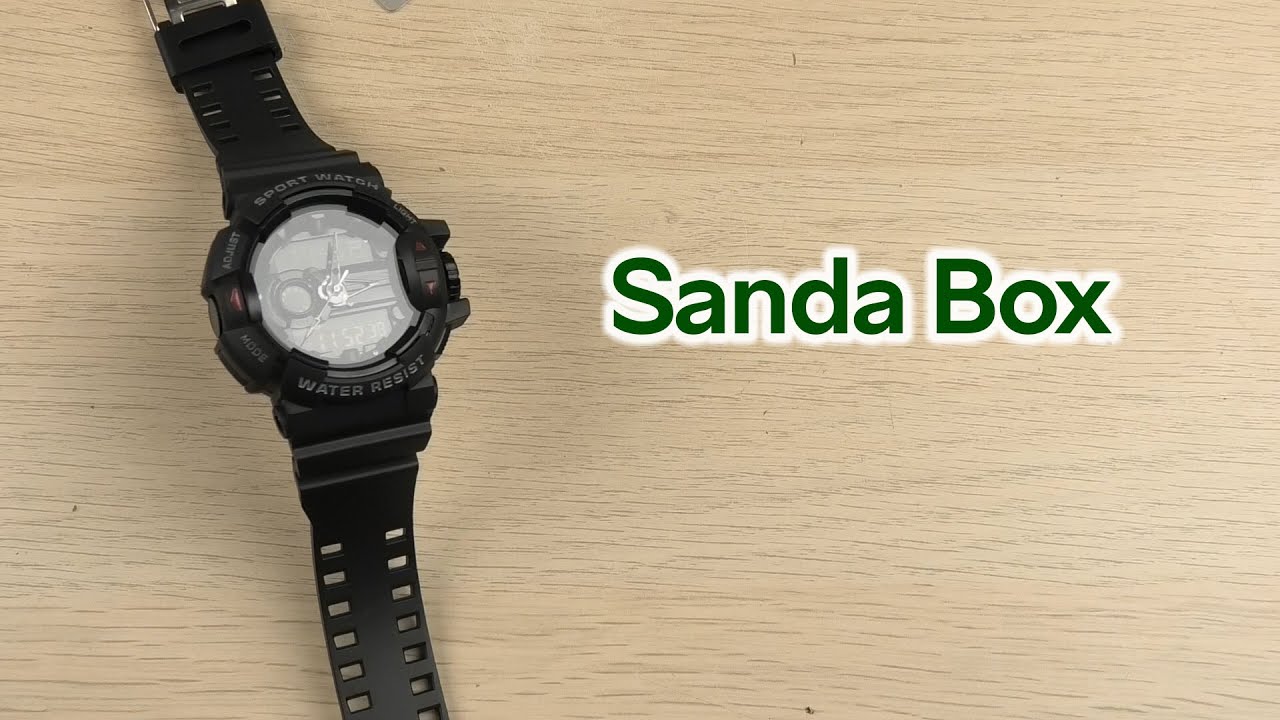 Розпаковка Sanda Box - YouTube