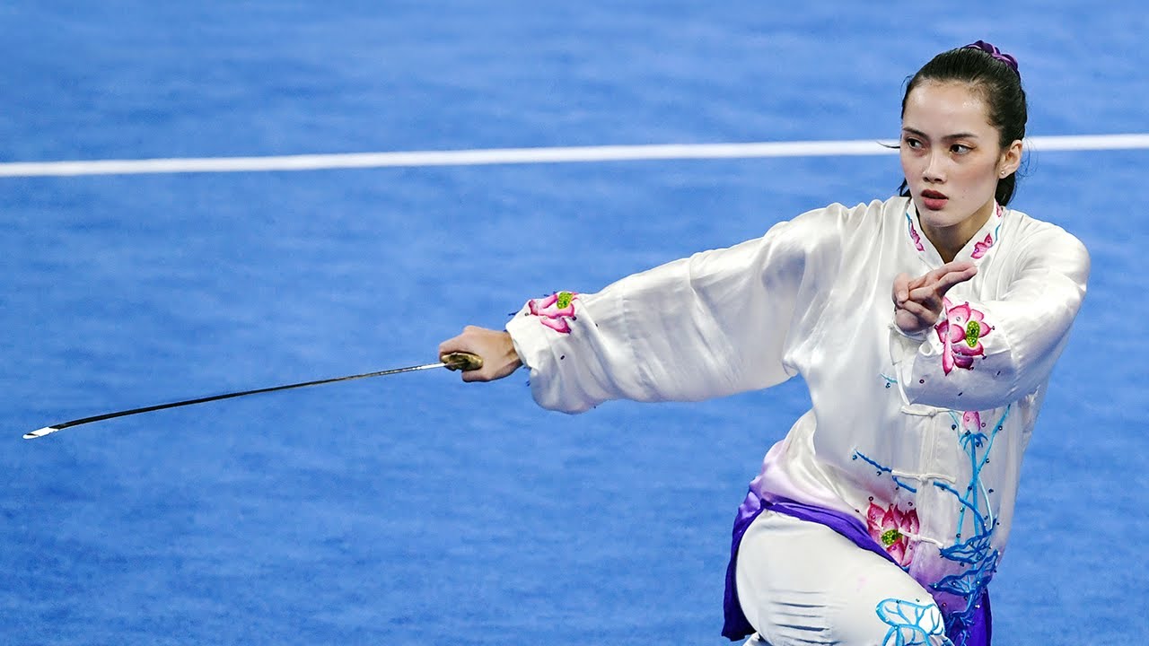 Philippine Wushu Team, featuring AGATHA WONG // 2018 asian games - YouTube