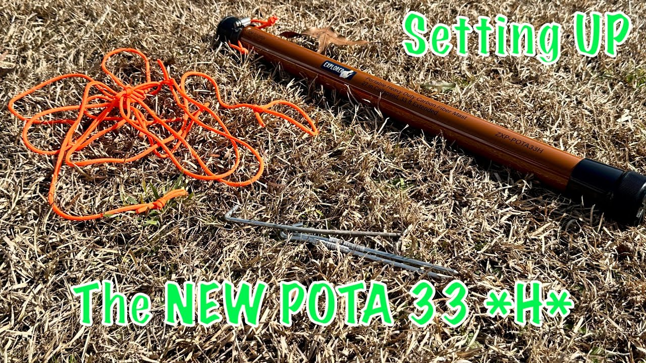 How I setup the NEW POTA 33 H - YouTube