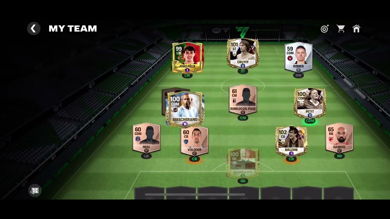 Rate my FC Mobile Team 100 OVR!!! - YouTube