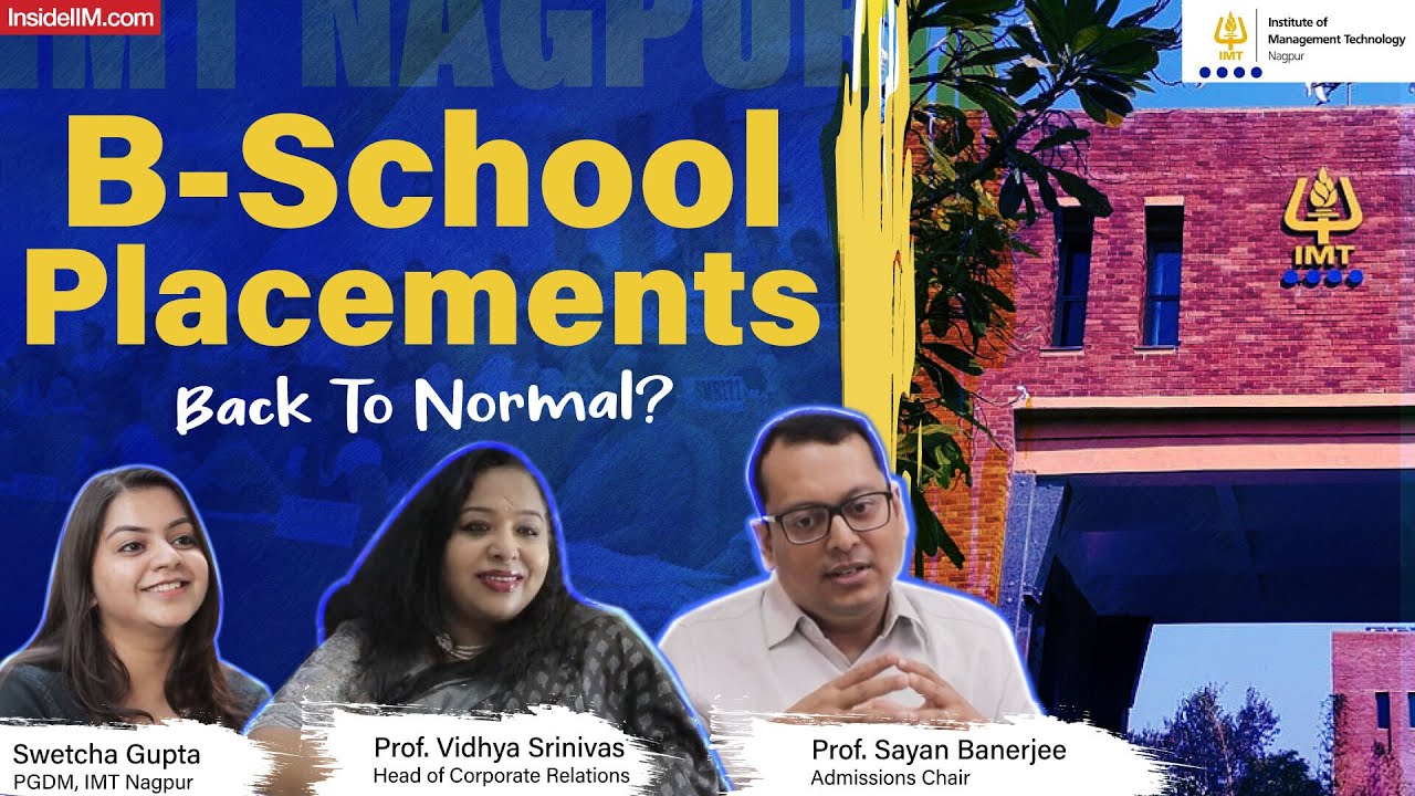 How B-school Placements Work? Case Study: IMT Nagpur - YouTube