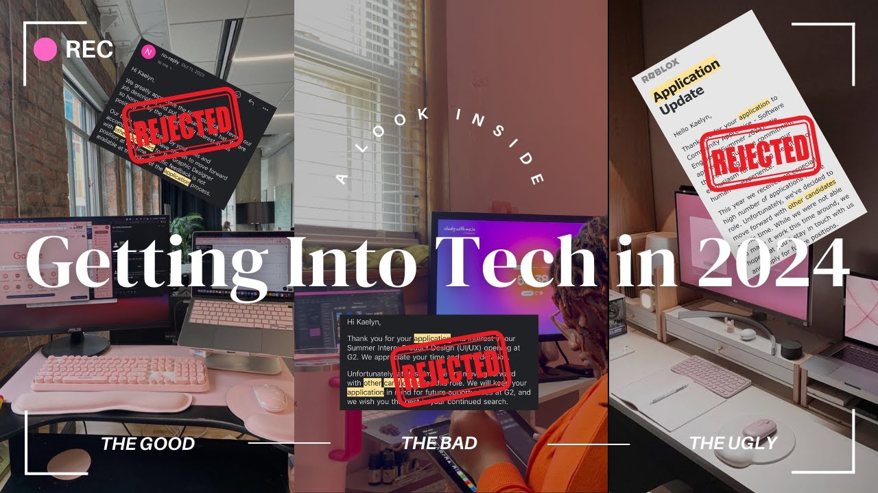 What It's Like Getting Into Tech in 2024 : The Good, The Bad, and The Ugly - YouTube