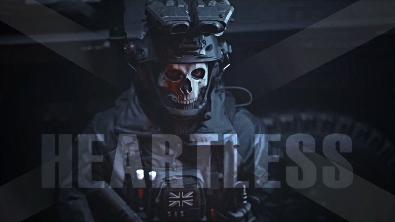 ghost edit || mw2 || heartless - YouTube