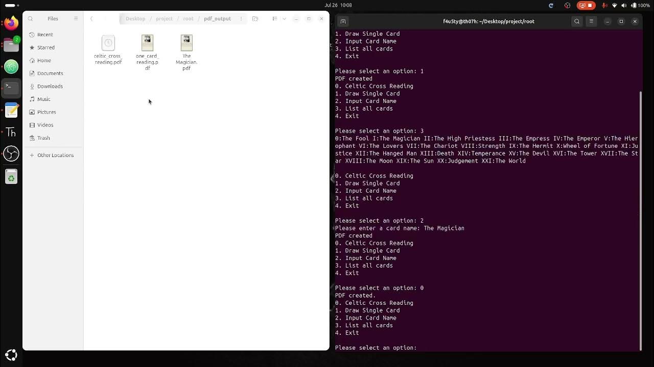 CS50 Python - Final Project - Tarot Deck(Major Arcana) - YouTube