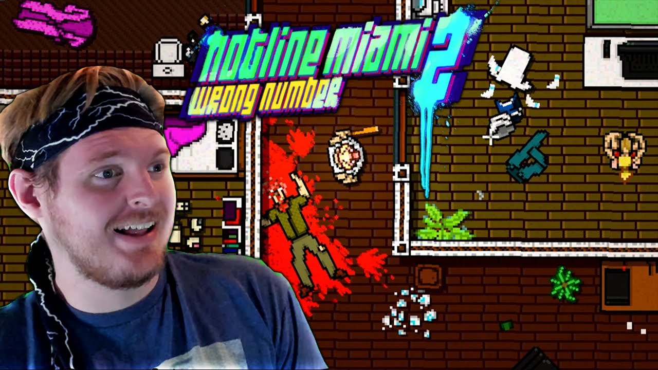 MIDNIGHT ANIMAL | Austin Plays Hotline Miami 2 | Part 1 - YouTube