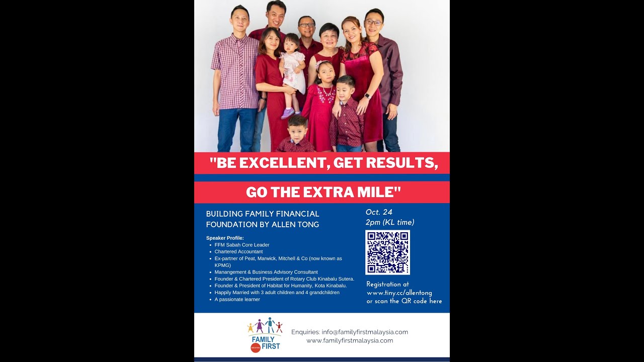 "Be Excellent, Get Results, Go the Extra Mile" by Allen Tong - YouTube