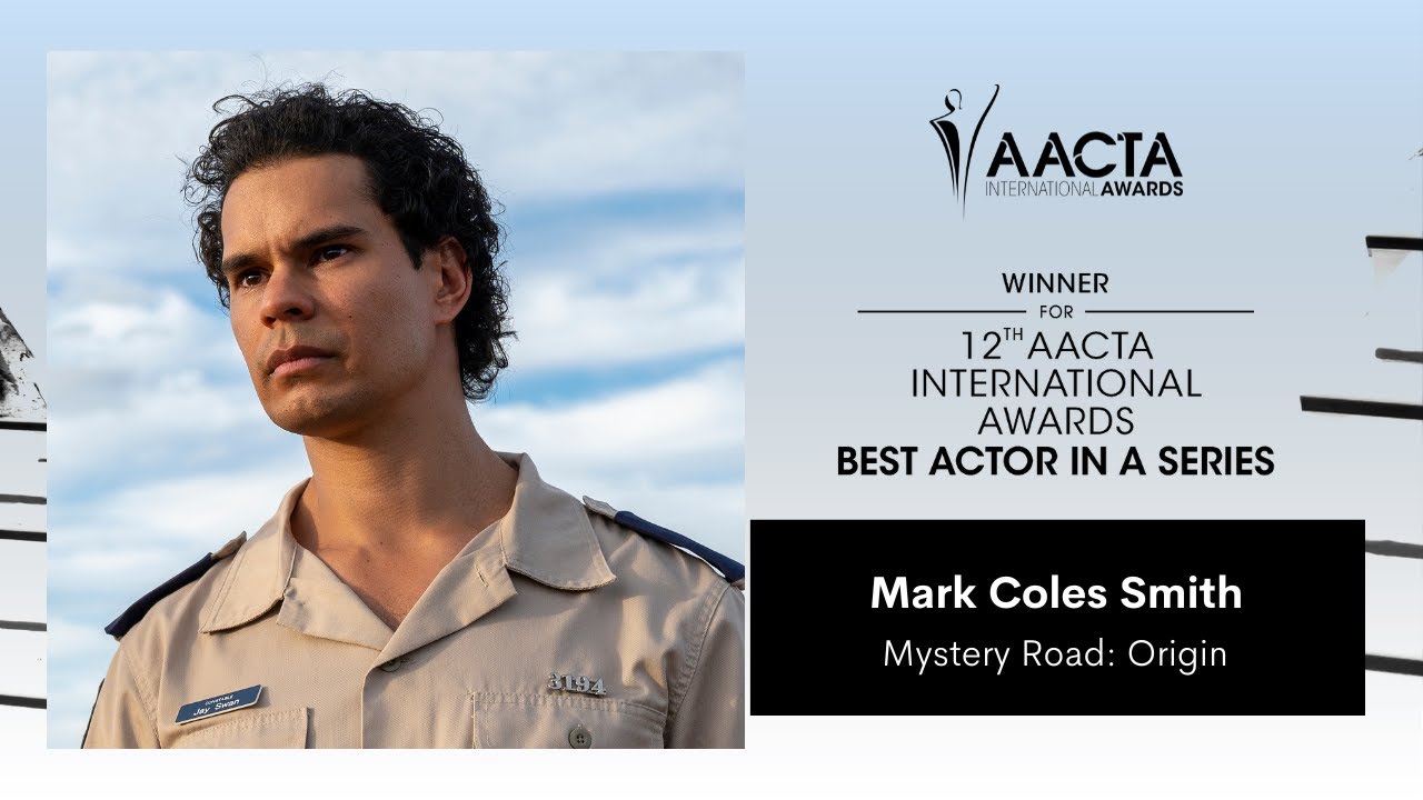 Mark Coles Smith wins the 12th AACTA International Award for Best Actor ...