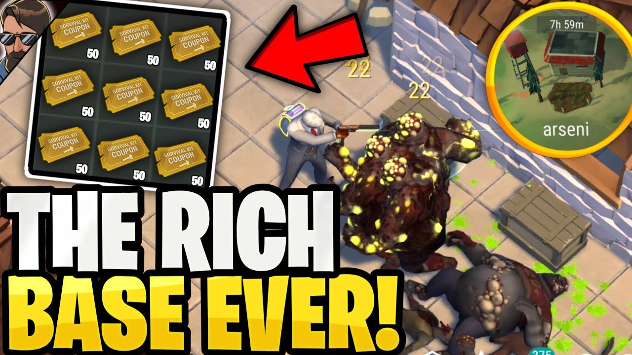 THIS IS INSANE VERY RICH BASE! (INFINITE COUPONS?..) IN LDOE | Last Day ...
