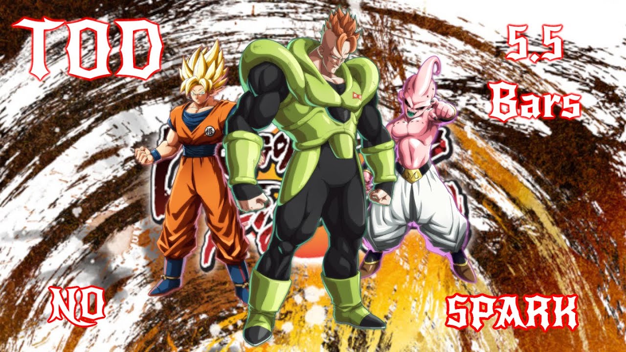 TOD A16 Goku SSJ Kid Buu 5 5 Bars No spark | DBFZ - YouTube