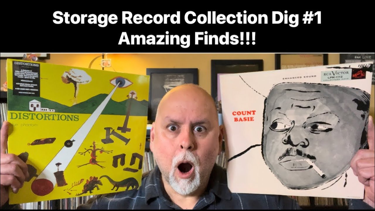 Storage Record Collection Dig #1. 6 of 150 Boxes. See The Amazing Rare ...