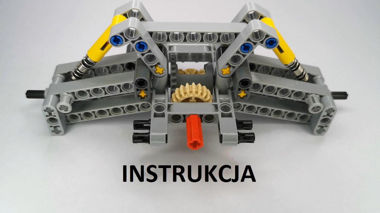 Zaawansowane tylne zawieszenie lego technic INSTRUKCJA BUDOWANIA - YouTube