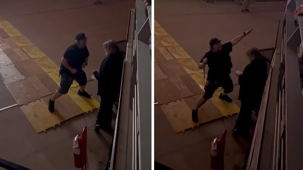 Security guard steals the spotlight during Taylor Swift concert #shorts ...