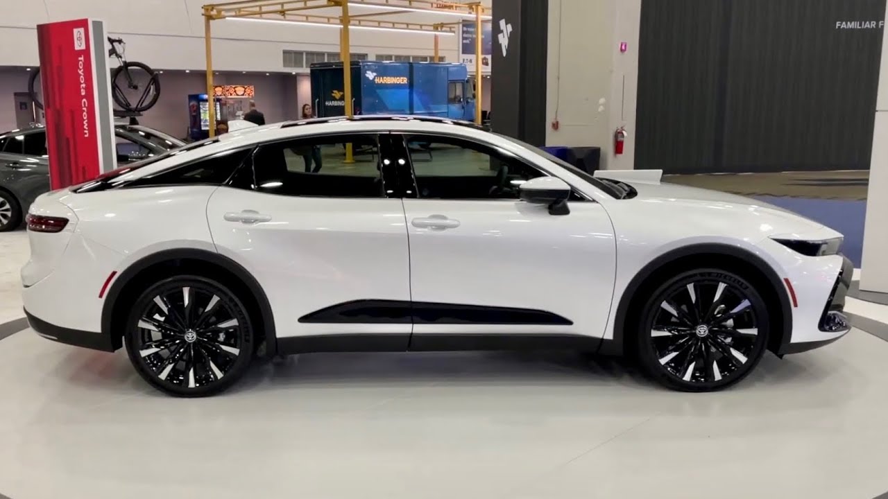 The New Toyota Crown Hybrid Max Platinum - Luxury SUV - YouTube