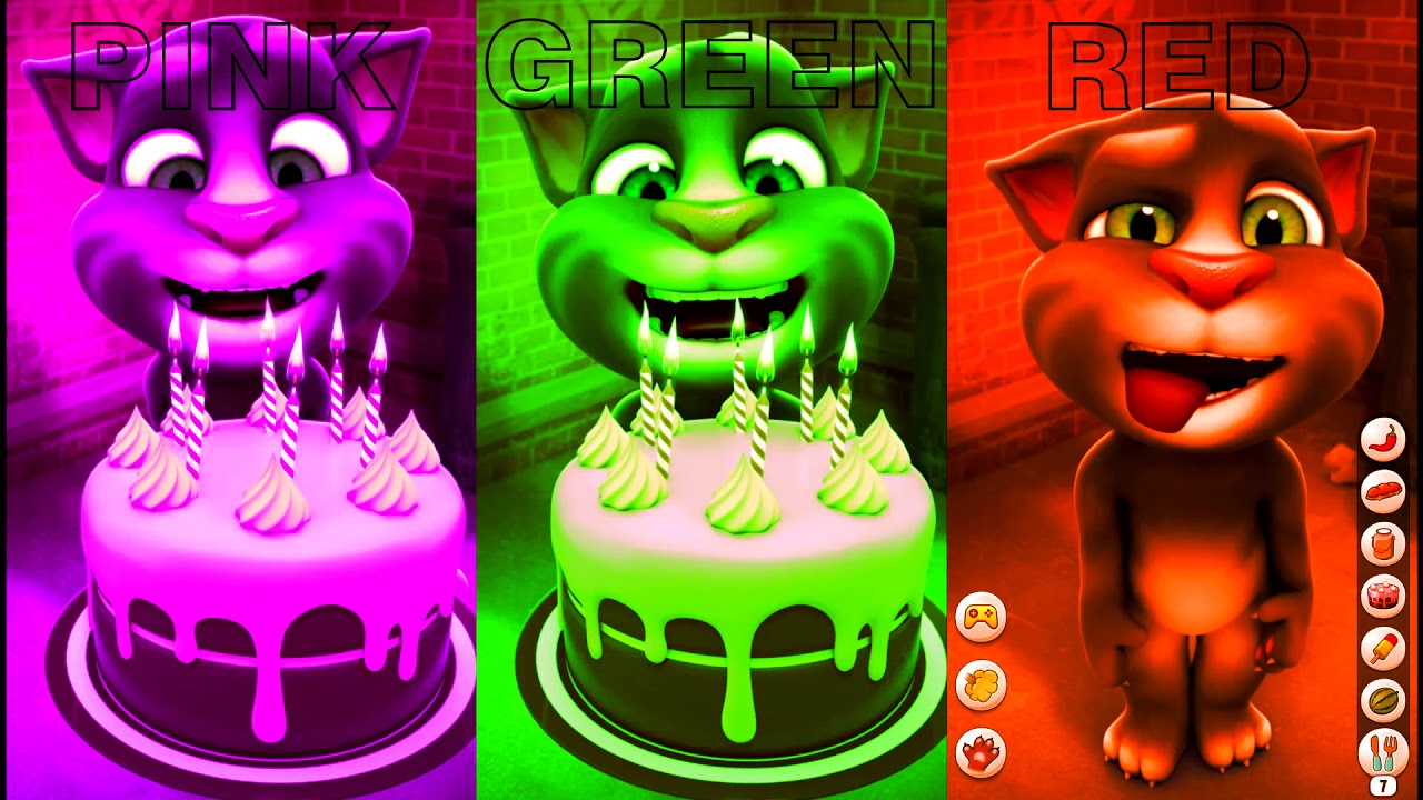 My Talking Tom Learn Colors with My Talking Tom Cat 2021 Education for ...