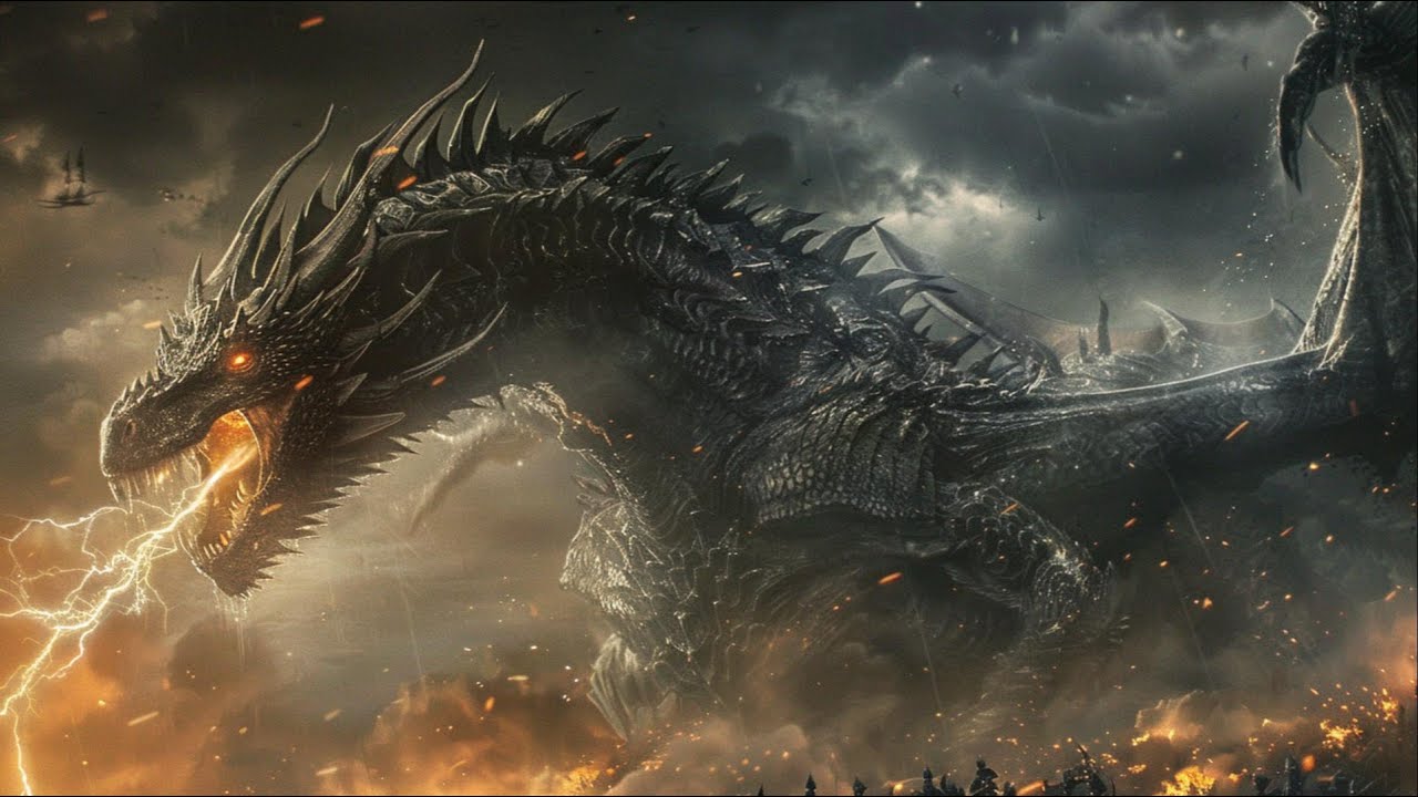 The Silmarillion, Ancalagon, Morgoth's most powerful winged dragon ...