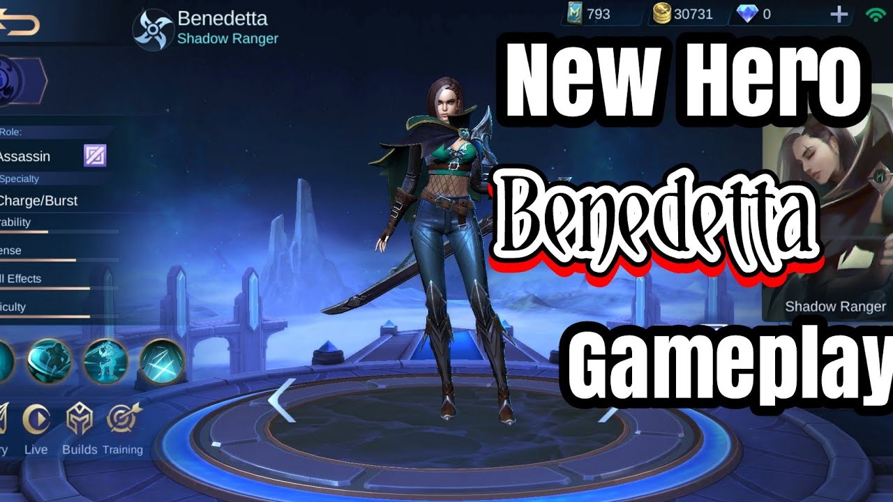 New Hero BENEDETTA Quick Gameplay! MLBB - YouTube
