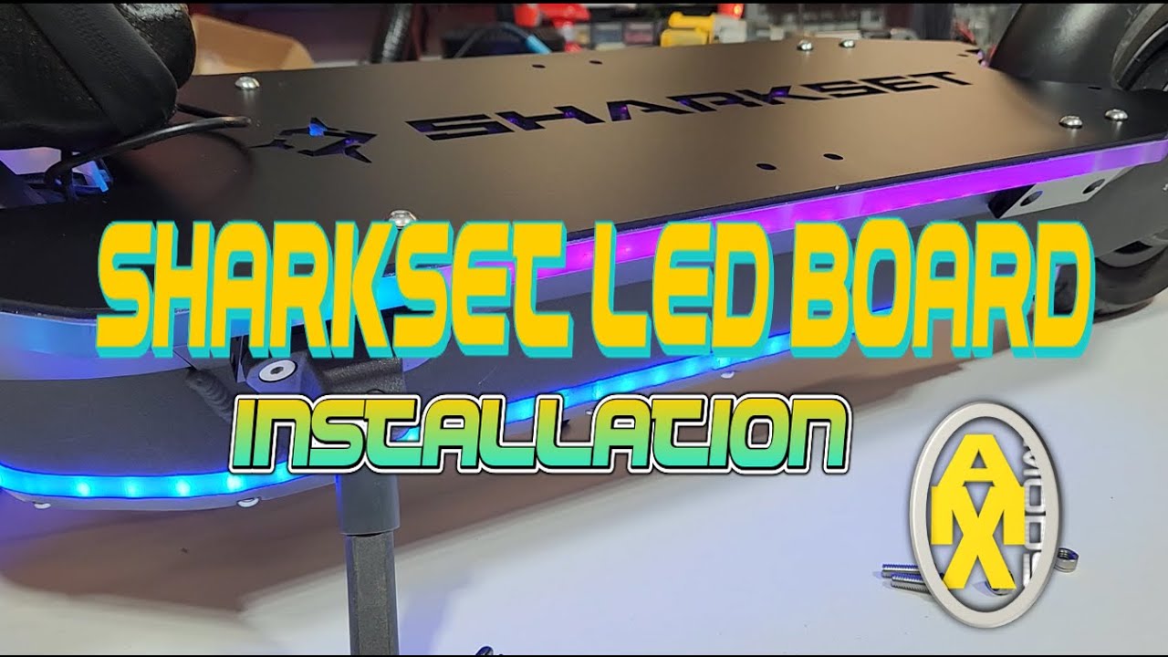 Sharkset Led Board Installation- Max Mods - YouTube