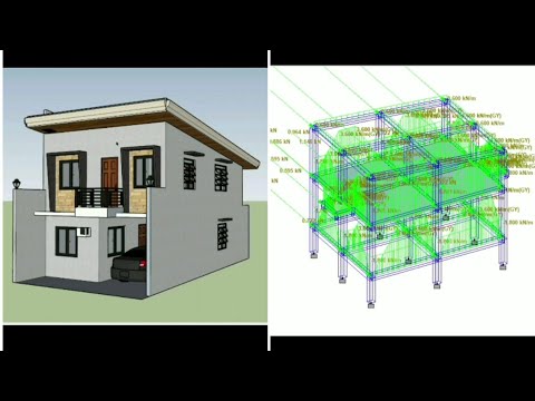 House Design with Structural Analysis - YouTube