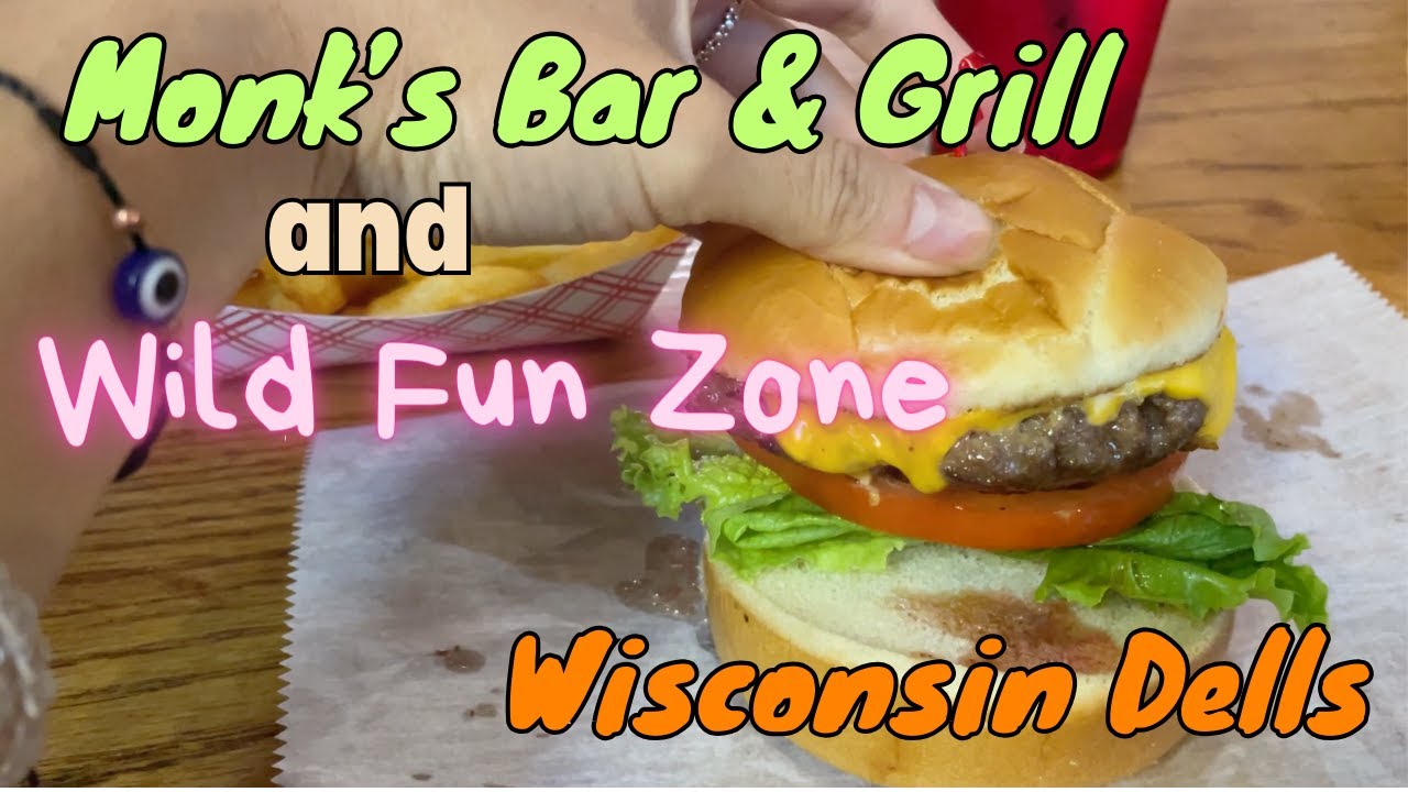 Monk's Bar & Grill and Wild Fun Zone (Arcade & Mini Golf) - YouTube