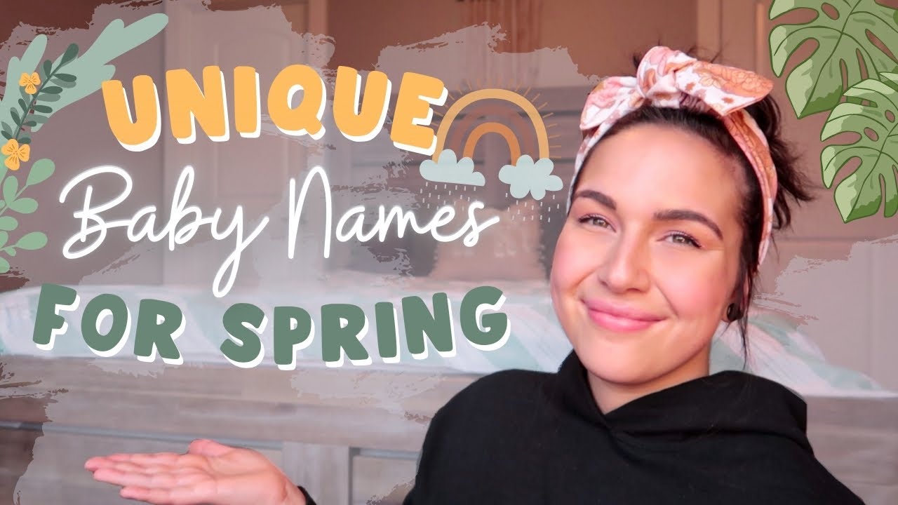 RARE & UNIQUE SPRING BABY NAMES For Boys & Girls! | Nature, Earthy ...
