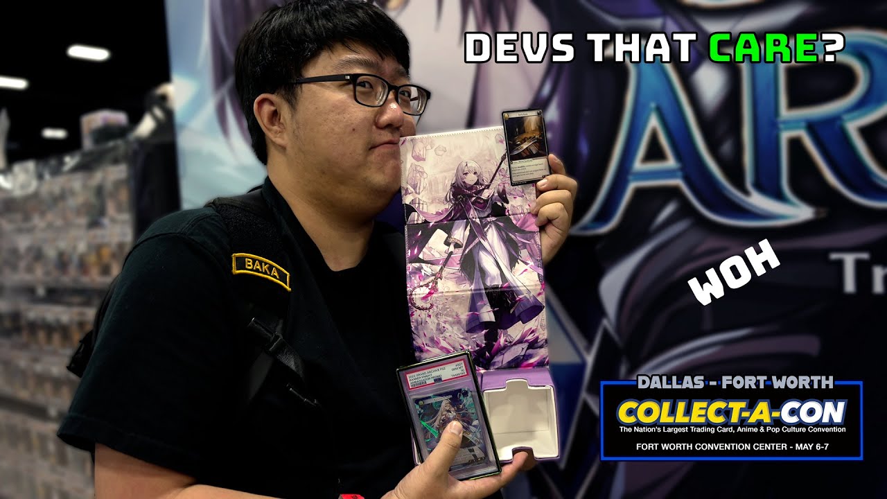 Grand Archive TCG At Collect-A-Con Dallas! - YouTube
