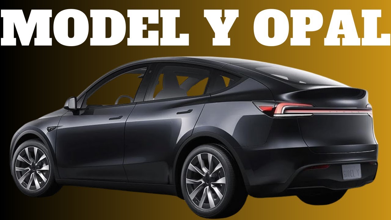 Tesla Model Y Opal Unveiled: New 7+1 Seating, Performance , and Cutting ...
