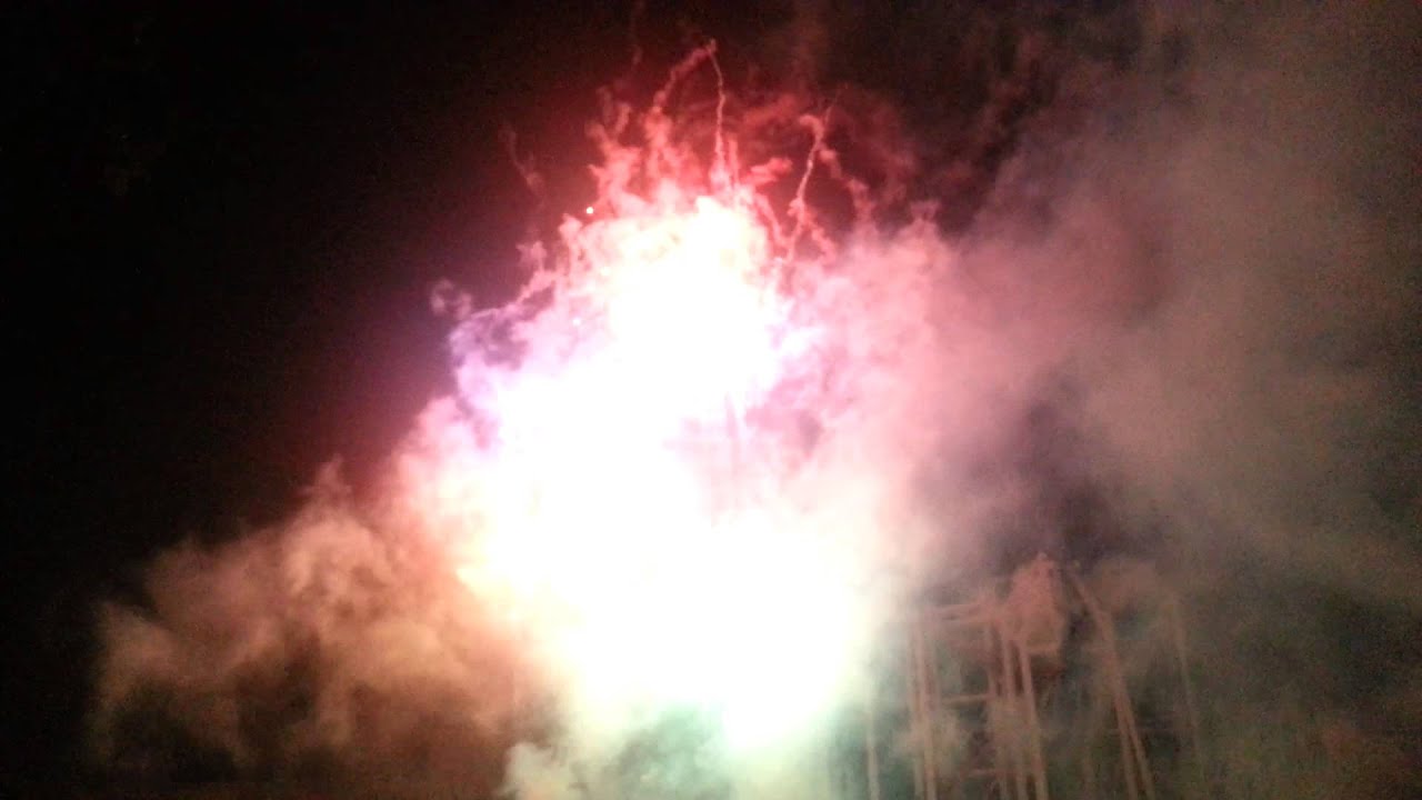 USS Fireworks display - YouTube