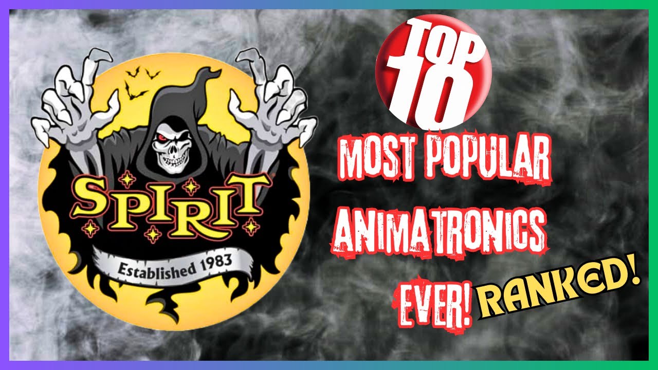 The MOST POPULAR Spirit Halloween Animatronics EVER - YouTube