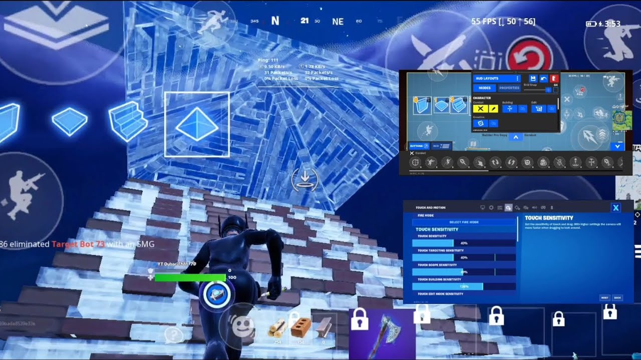 The Best Fortnite Mobile Settings | 4 Fingers Claw (Chapter 4) - YouTube